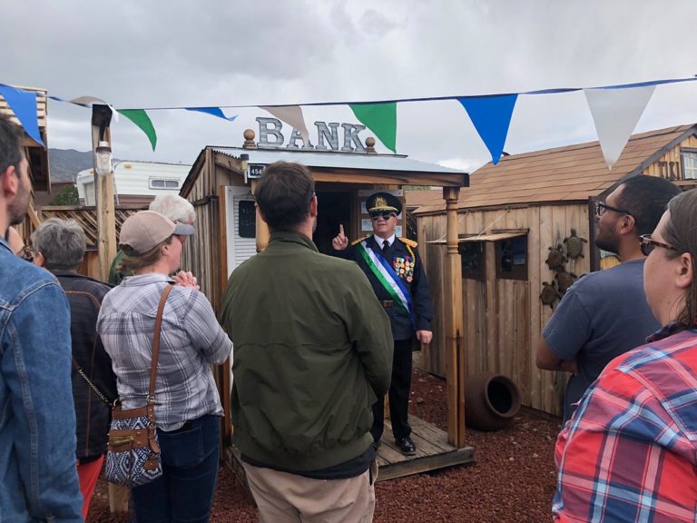 President Kevin Baugh, His Excellency of the Republic of Molossia ...